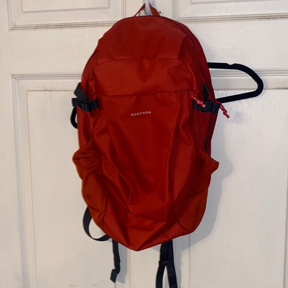 Quechua | Bags | Quechua Nh 0 Hiking Backpack Burnt Orange | Poshmark